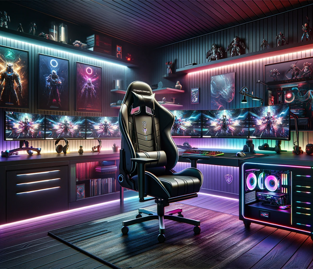 Level Up Your Game Room: Create the Ultimate Ergonomic Gaming Space ...