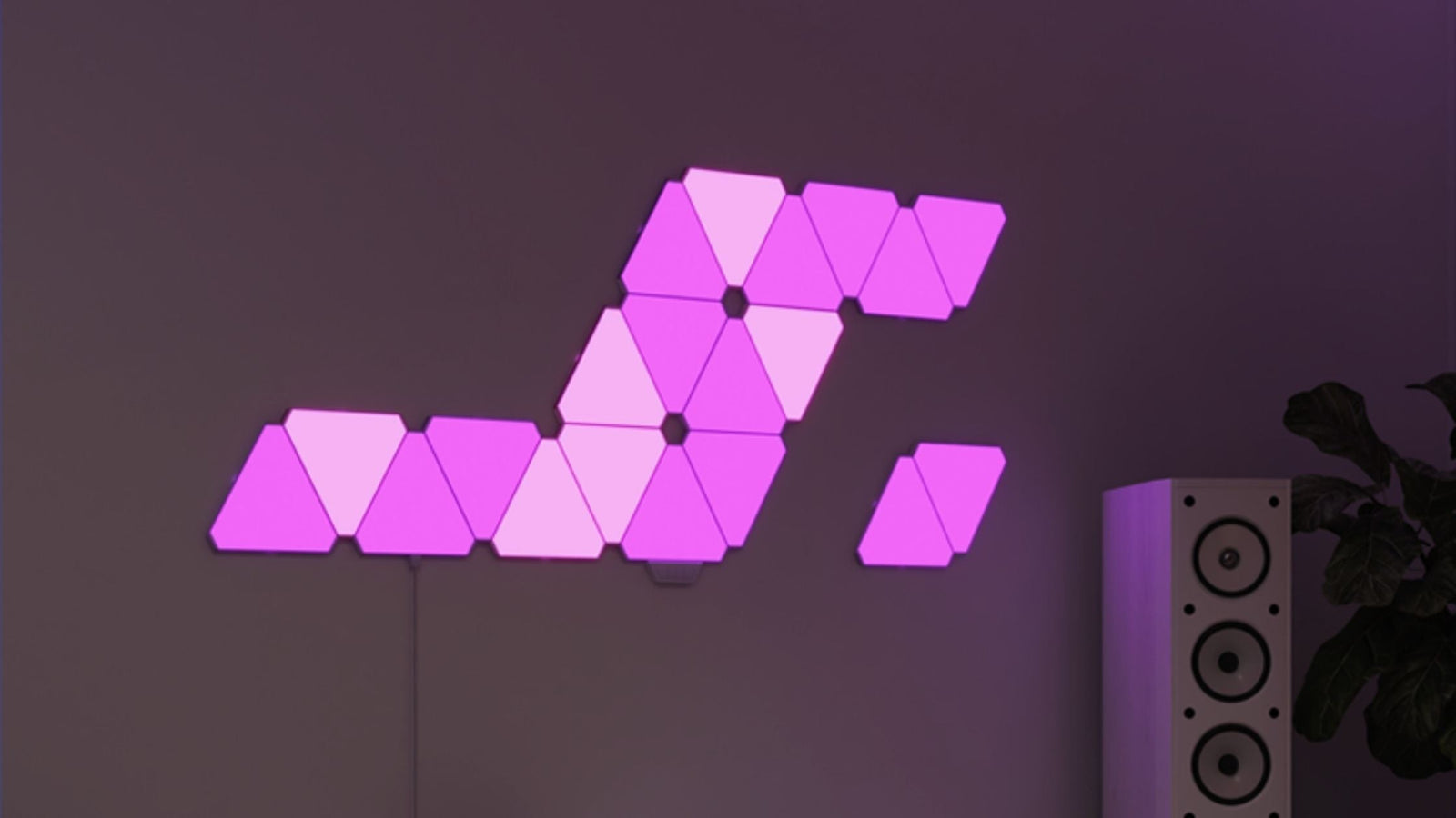 Yeelight Smart Light Panels Enhance Gaming Area Ambiance