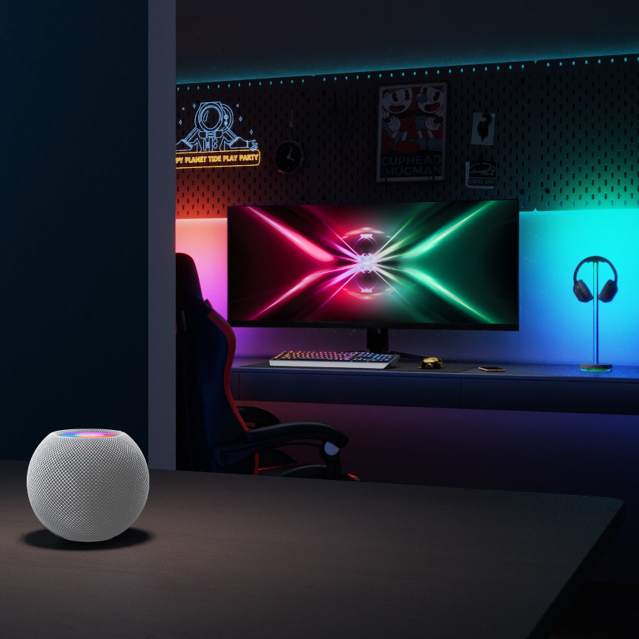 RGB Light Bars and RGB LED Light Bar with Headphone Holder – YEELIGHT