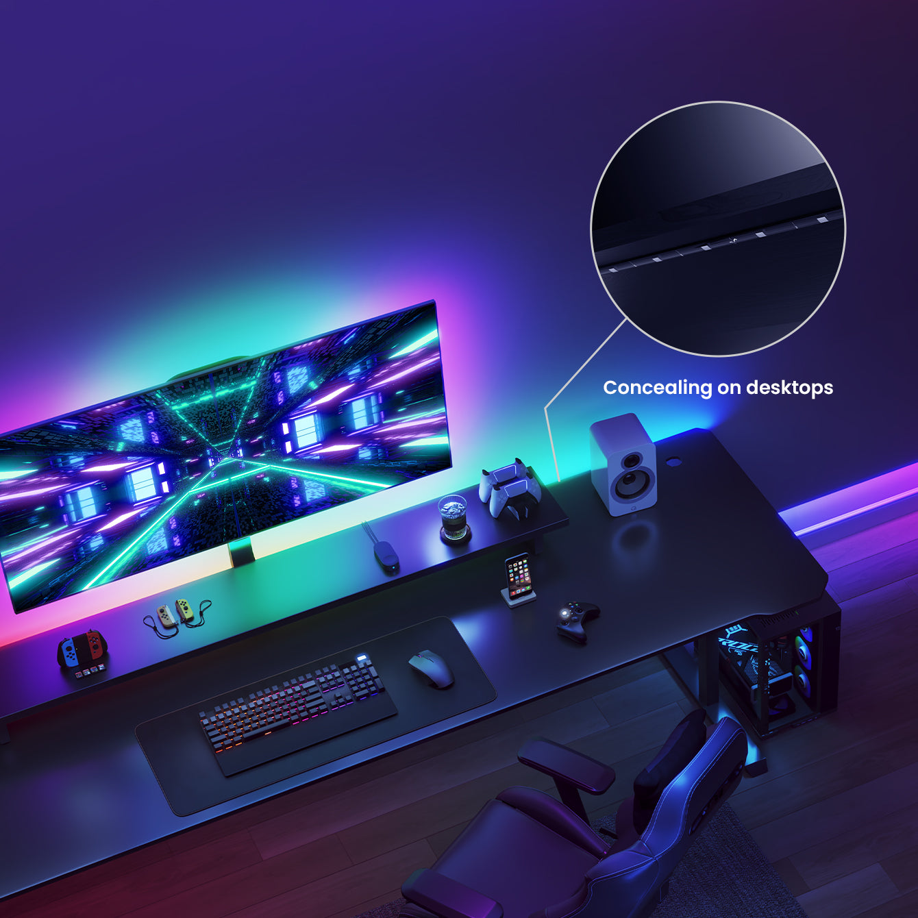 Rgbic Light Strip & Rainbow LED Light Strips | 16 Million Colors – YEELIGHT