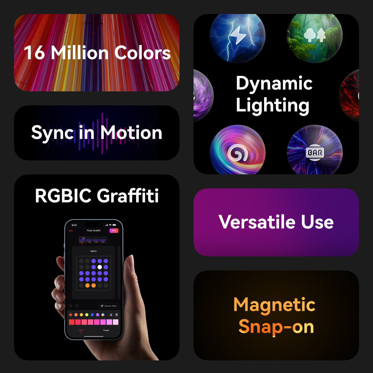 Yeelight Smart Cube Kit | LED Light Cube Kit | LED Cube Kit – YEELIGHT