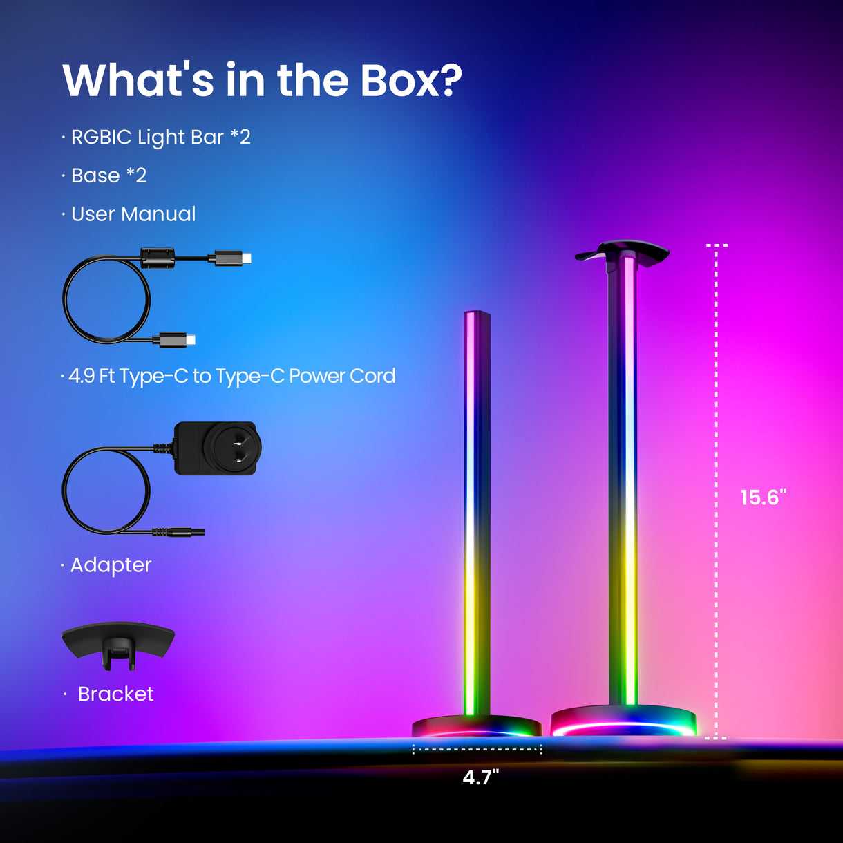 RGB Light Bars and RGB LED Light Bar with Headphone Holder – YEELIGHT